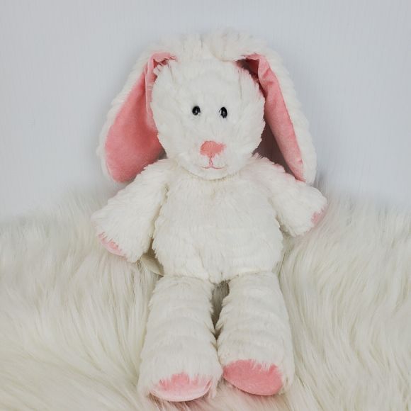 Mary Meyer | Toys | Mary Meyer White Pink Floppy Bunny Rabbit Plush ...